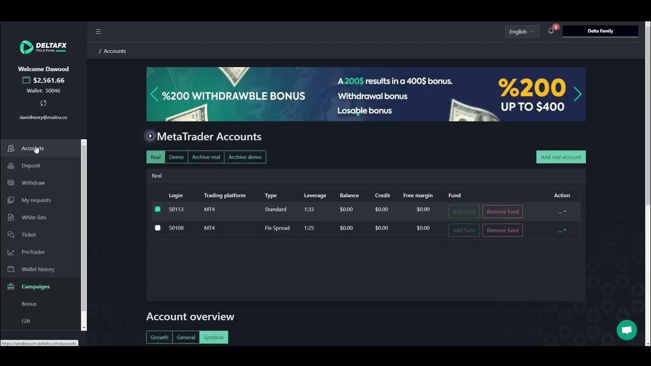 Delta FX campaigns (Winter Bonus Land) - YouTube