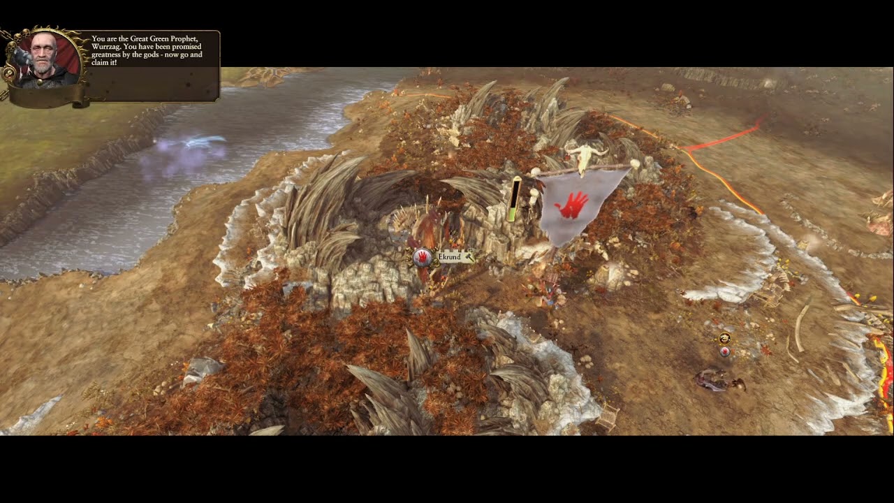 Total War: Warhammer, Wurrzag Da Great Green Prophet Gameplay Part 1 ...