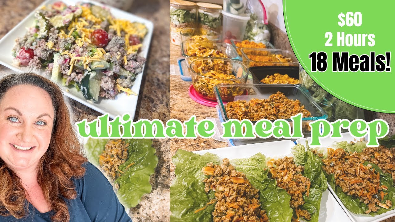 ULTIMATE MEAL PREP | Fast, Delicious & Budget Friendly Recipes with ...