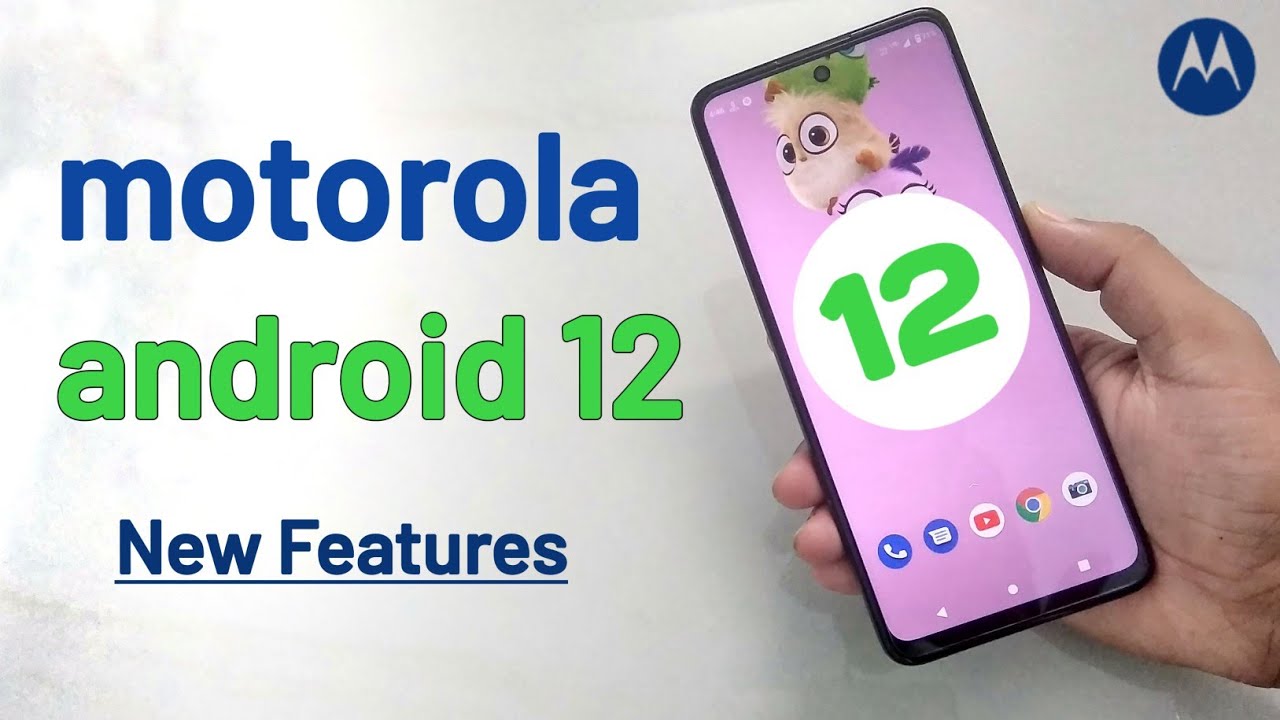 Moto Android 12 New Features || Motorola Android 12 New Update || MYUX ...