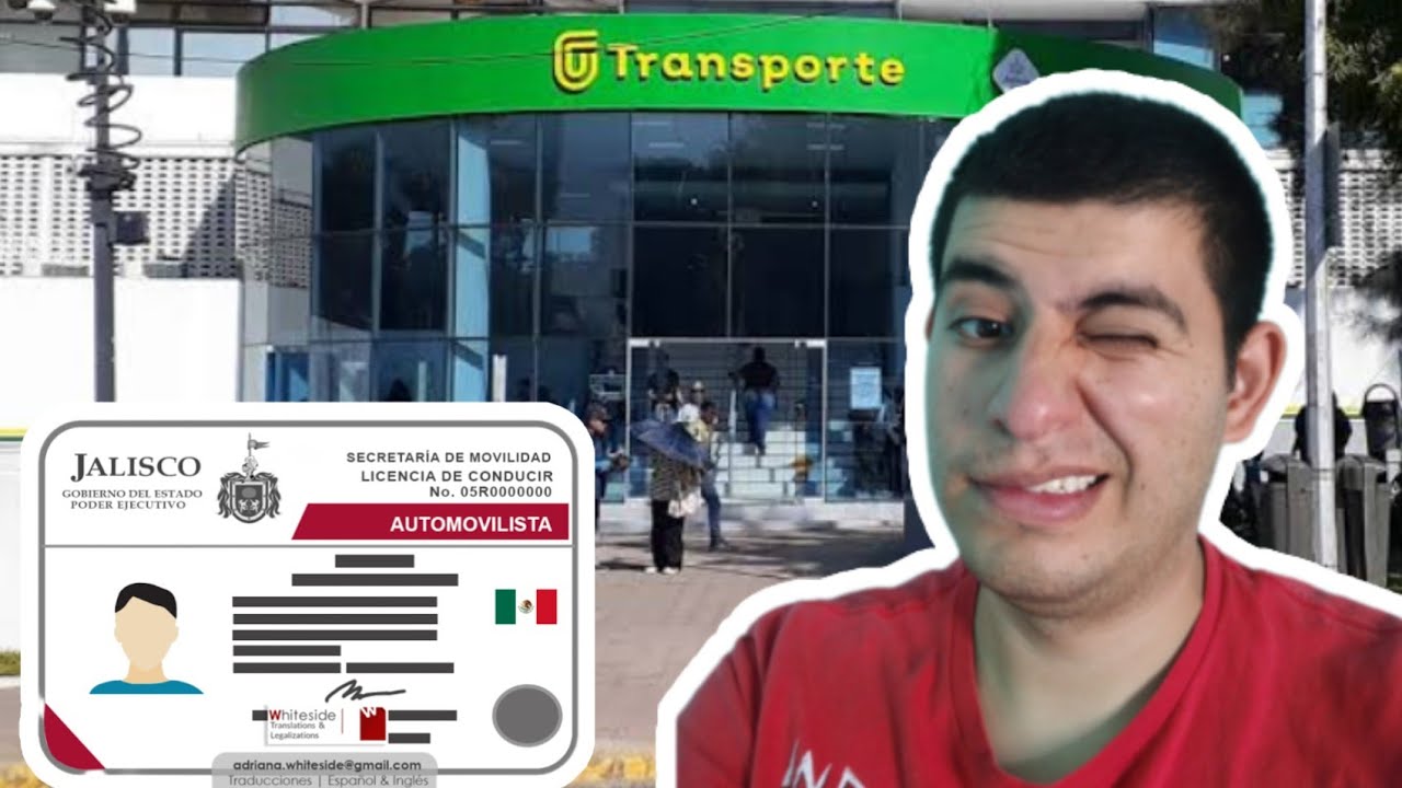 Como sacar tu licencia conducir en jalisco - YouTube