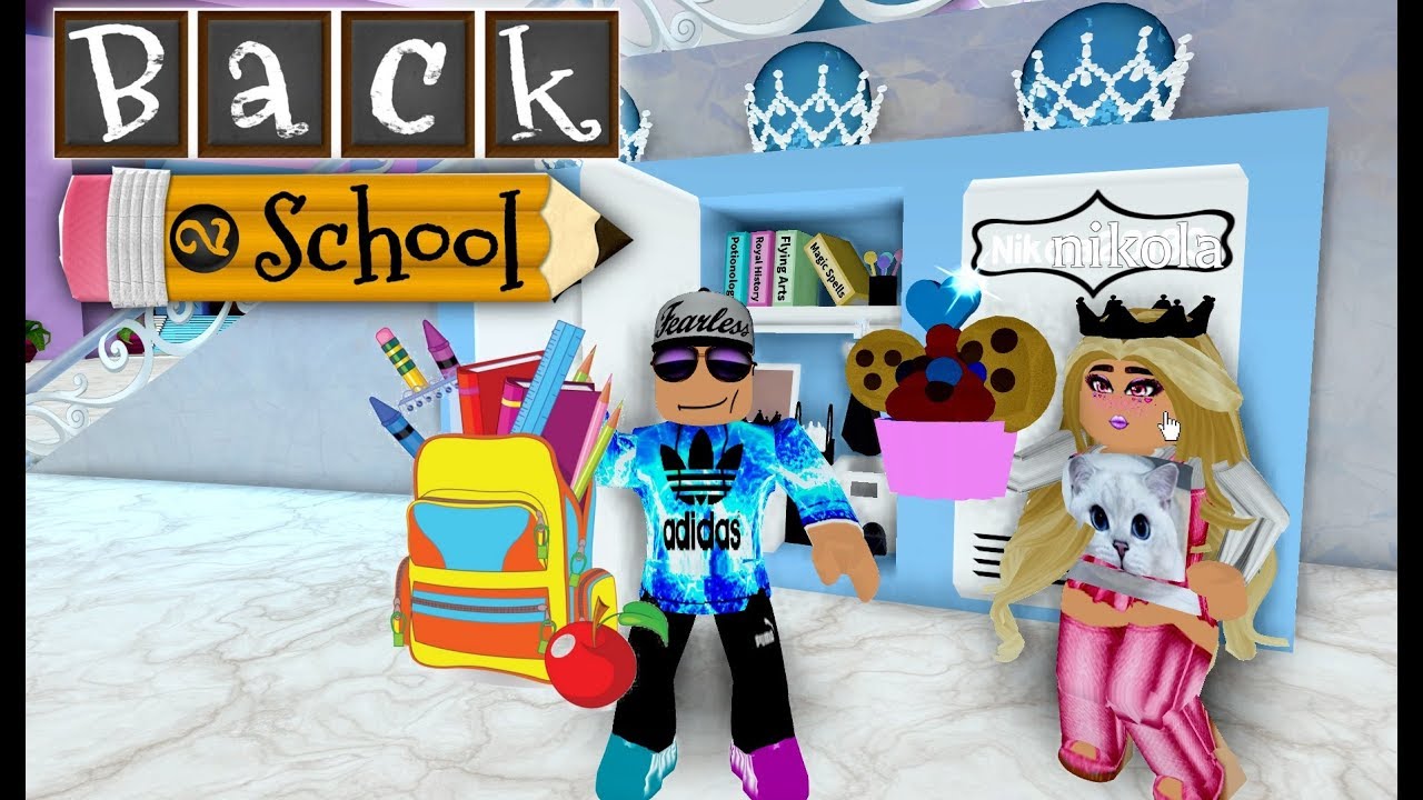 ROBLOX - BACK TO SCHOOL - YouTube