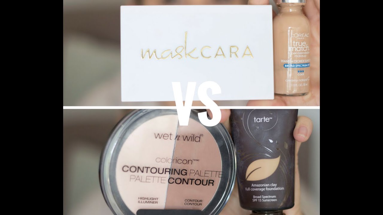 Contour Comparison - MaskCara palette vs Wet n Wild palette - DEMO ...
