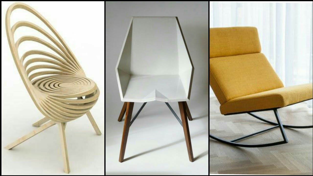 Beautiful and unique wooden chairs styles and ideas - YouTube