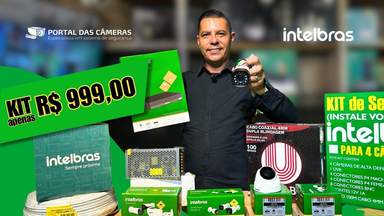 kit intelbras custo beneficio para 2025 - YouTube