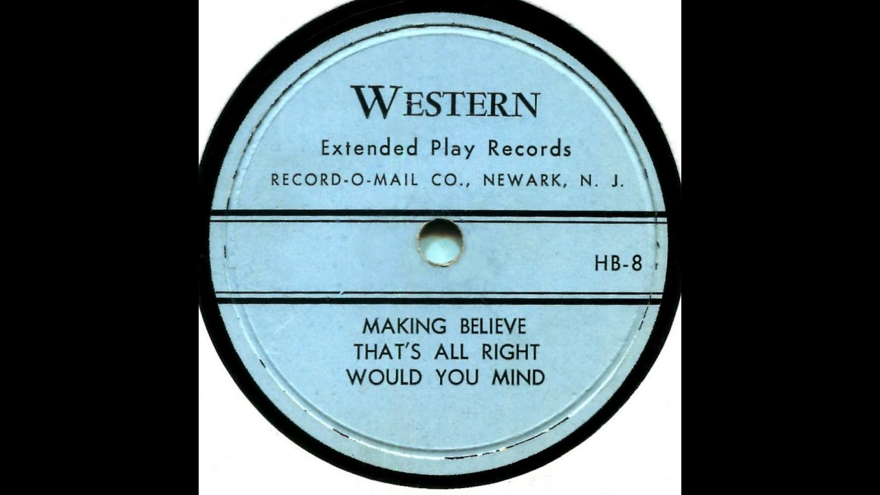 That's All Right--Western Extended Play Records (1954 or 1955) - YouTube