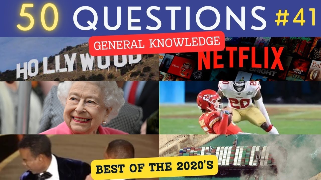 The General Knowledge Quiz #41 (BEST of 2020-2025) ¦ 50 Trivia ...