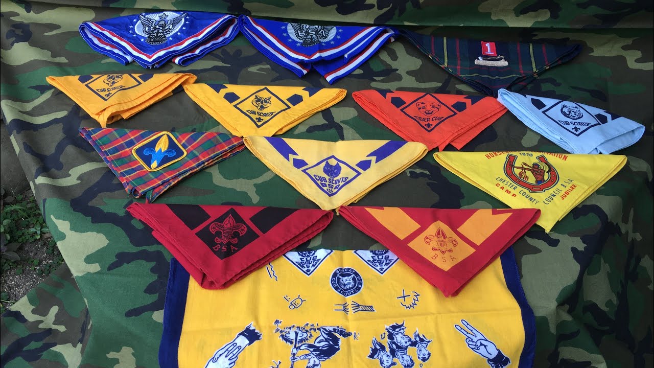 Vintage Boy Scouts Scarf, Neckerchief BSA #vintage #scarf #Neckerchief ...