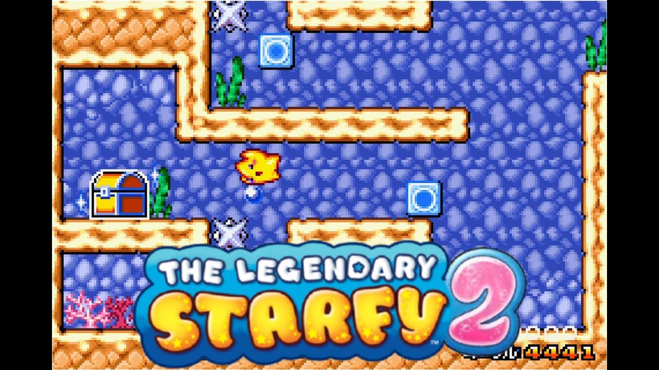The Legendary Starfy 2 Post Game: World 1 Stage 8 - YouTube
