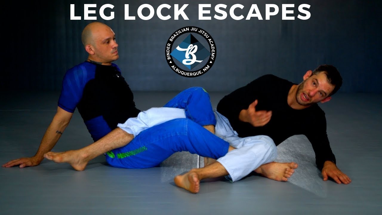 NoGi Leg Lock Escapes | Binder BJJ Technique Breakdown - YouTube