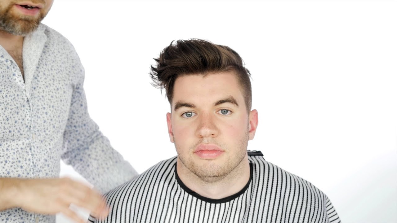 Undercut Haircut Tutorial with Texture - TheSalonGuy - YouTube