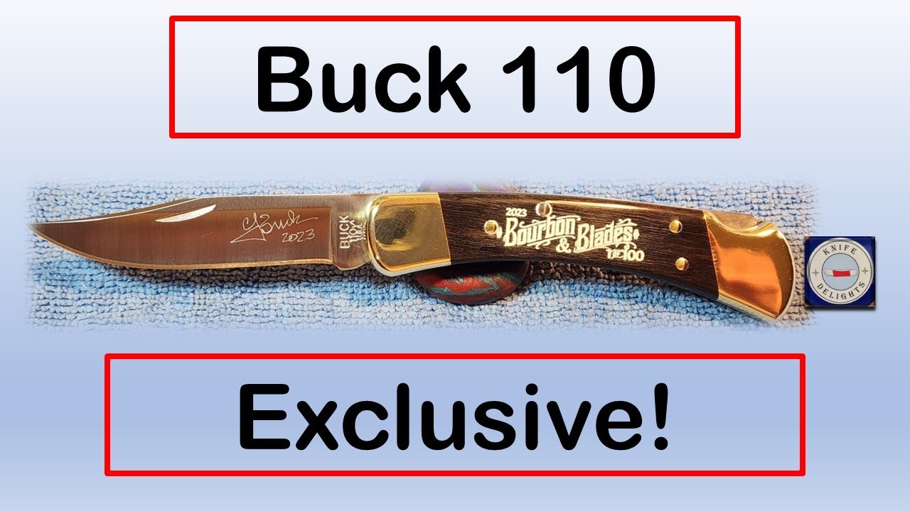 Buck 110 Folding Hunter Exclusive! - YouTube