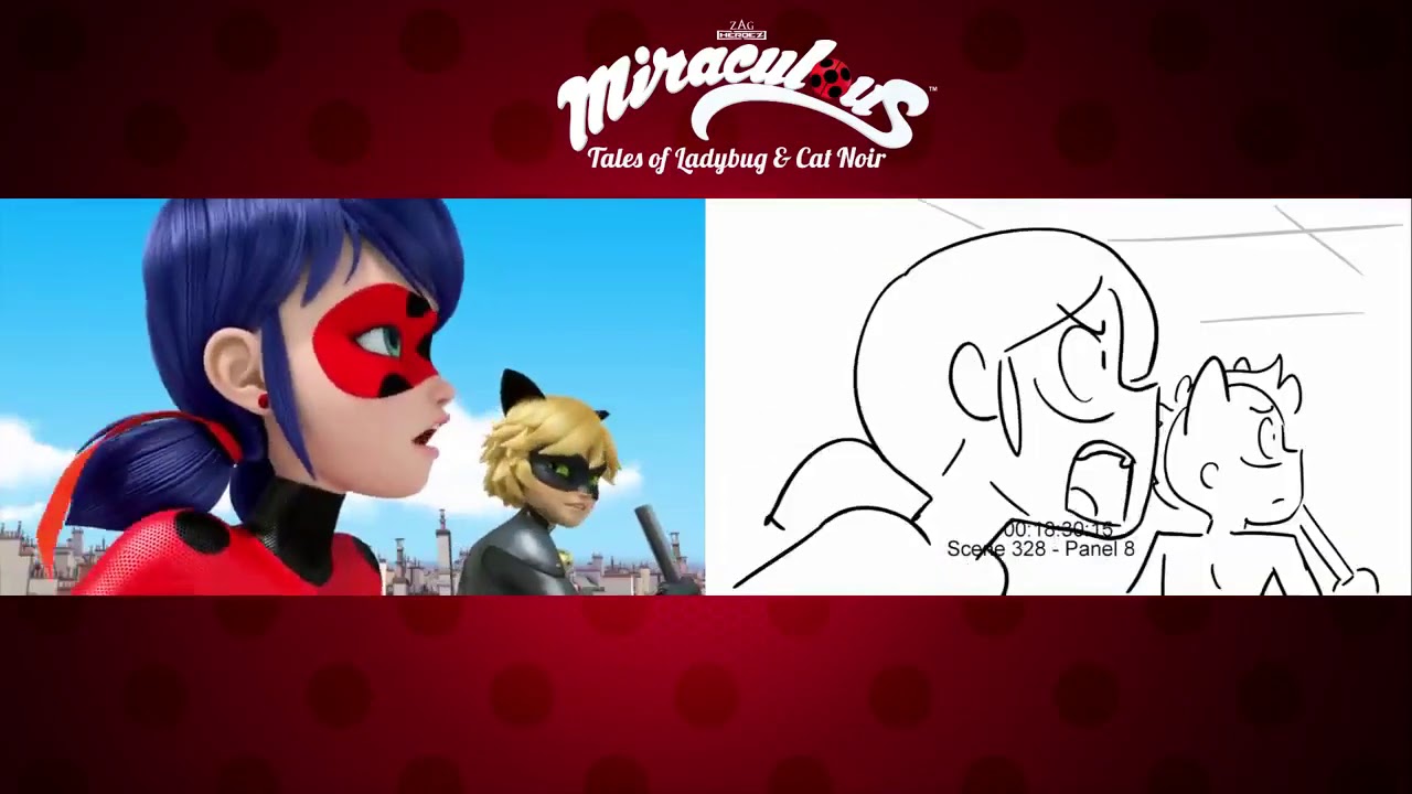 MIRACULOUS 🐞 ANIMAESTRO Storyboard ️ Tales of Ladybug and Cat Noir 1 ...