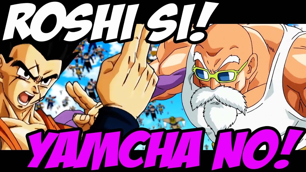 EL MAESTRO ROSHI ES MAS FUERTE QUE YAMCHA?? - YouTube