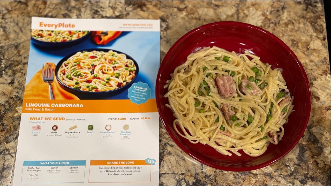 EveryPlate Meal Kit Unboxing & Review - YouTube