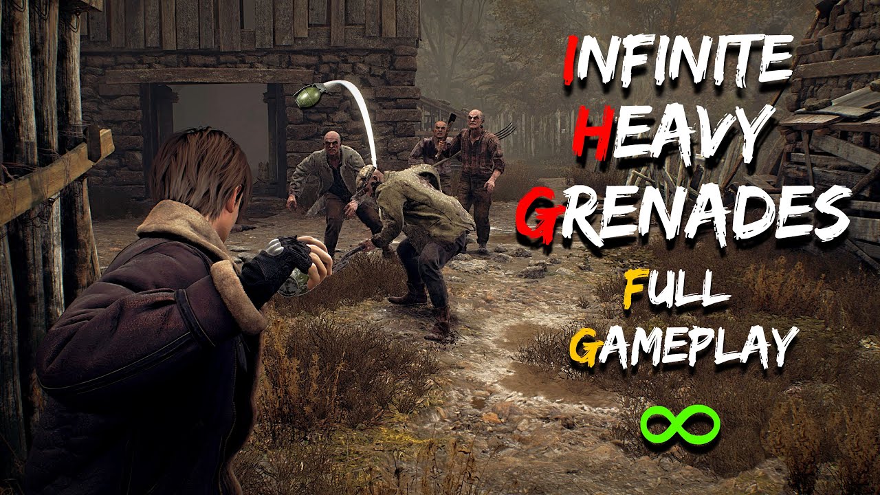 INFINITE GRENADES ONLY! | Full Gameplay | PROFESSIONAL | Resident Evil ...