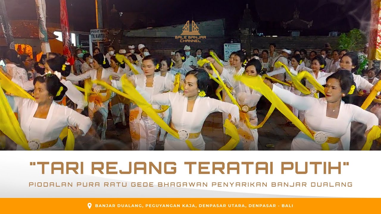Sesolahan Tari Rejang Teratai Putih | PKK Banjar Dualang, Peguyangan ...
