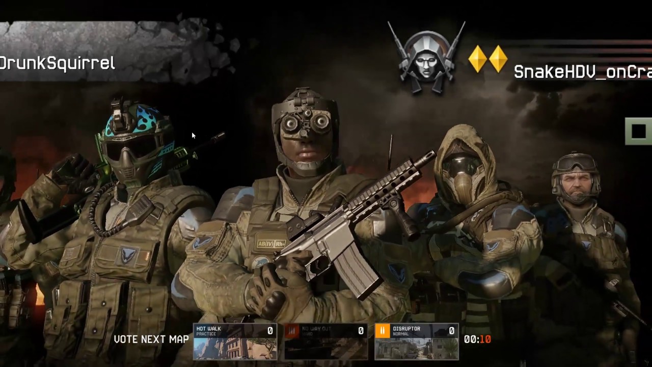 Warface Playing with normal players to practice - YouTube