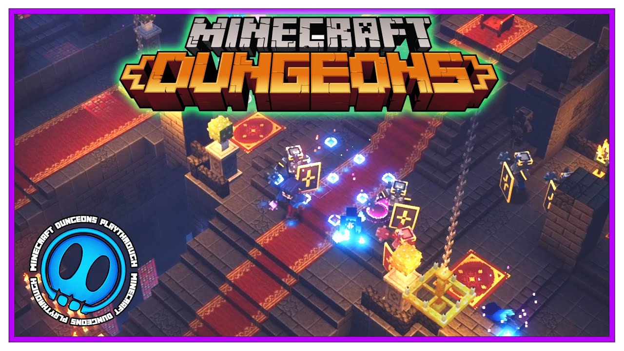 Minecraft Dungeons Walkthrough Part 15 | Highblock Halls - YouTube