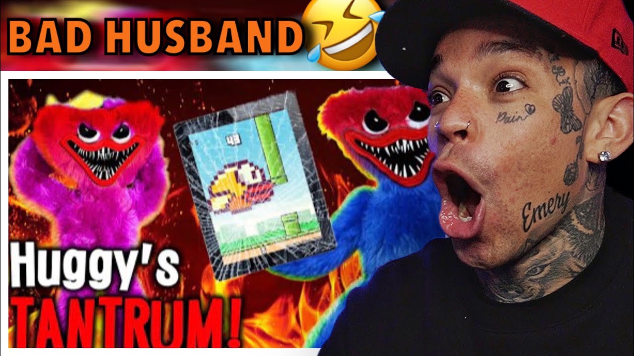 Huggy's World - Poppy Playtime Plush: Huggy Wuggy's Tantrum! [reaction ...