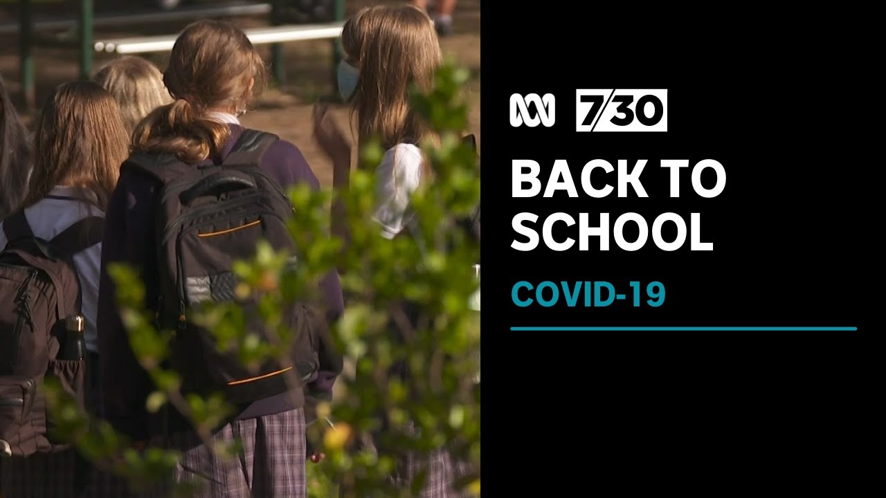 Students return to classrooms after lockdown | 7.30 - YouTube