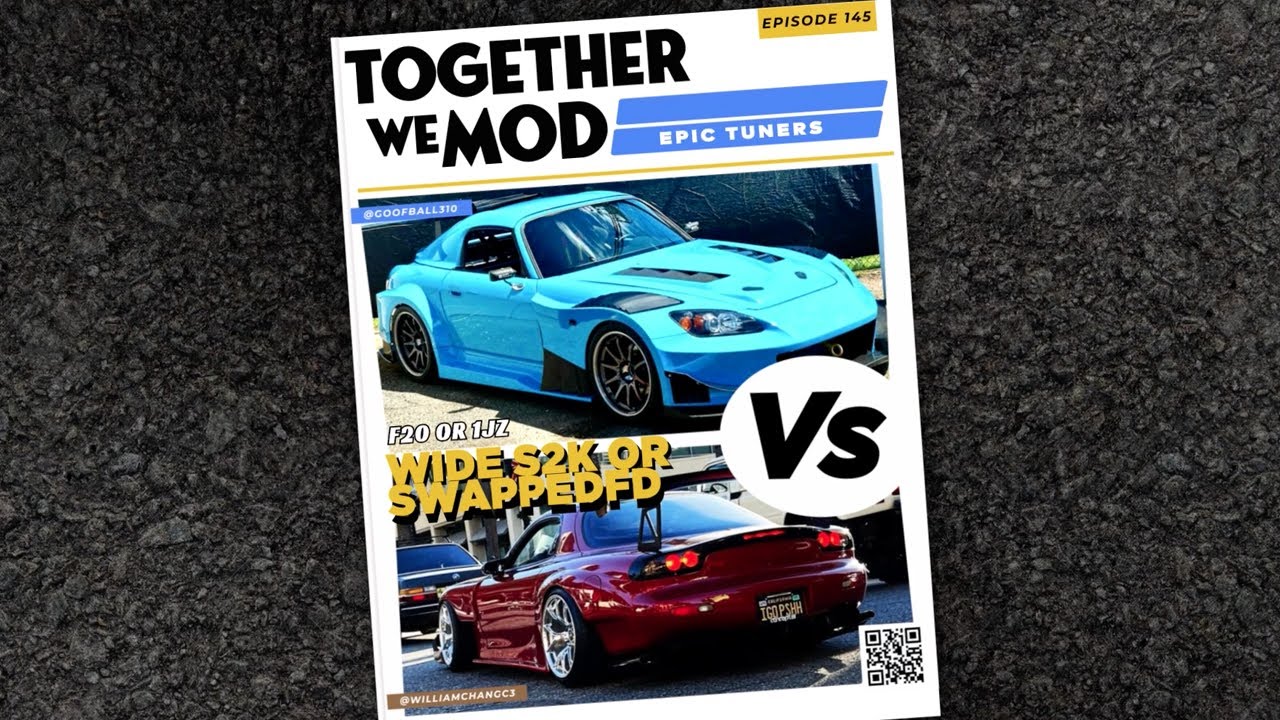 Which Would You Drive? Widebody Honda S2000 or 1JZ Swapped FD RX7 ...