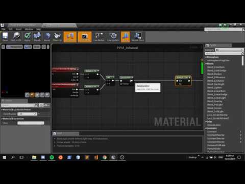 UE4 - Night-vision Infrared Effect - YouTube