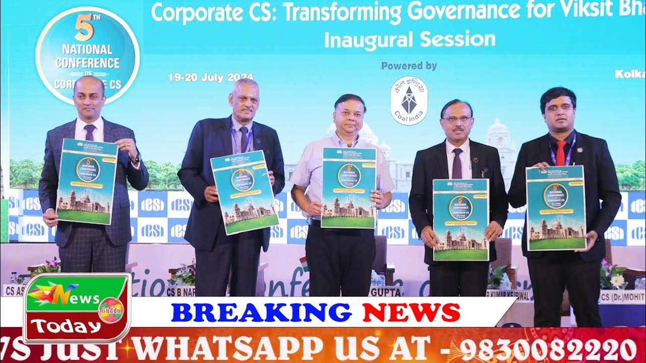 *ICSI 5th National Conference of Corporate CS in Kolkata The Institute ...