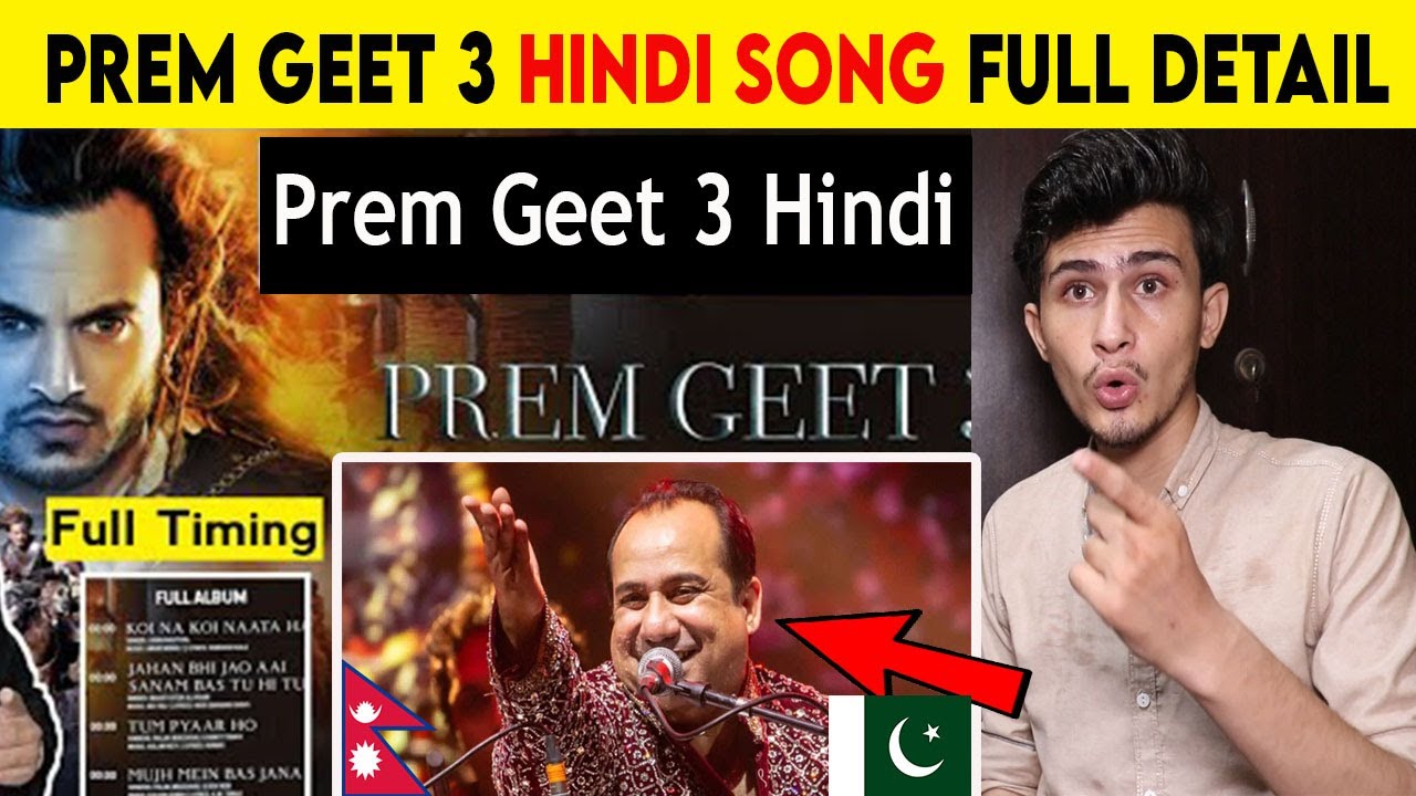PREM GEET 3 HINDI SONG Full Detail | PREM GEET 3 Songs Date | Jubin ...