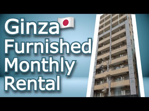 Tokyo Apartment Tour 🇯🇵 | Modern 1K in GINZA | Furnished Monthly Rental