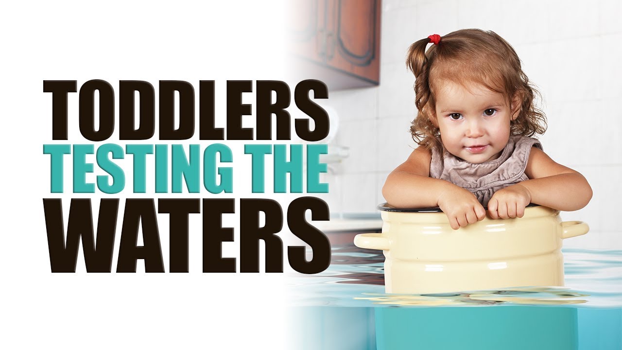 Toddlers Testing the Waters - YouTube