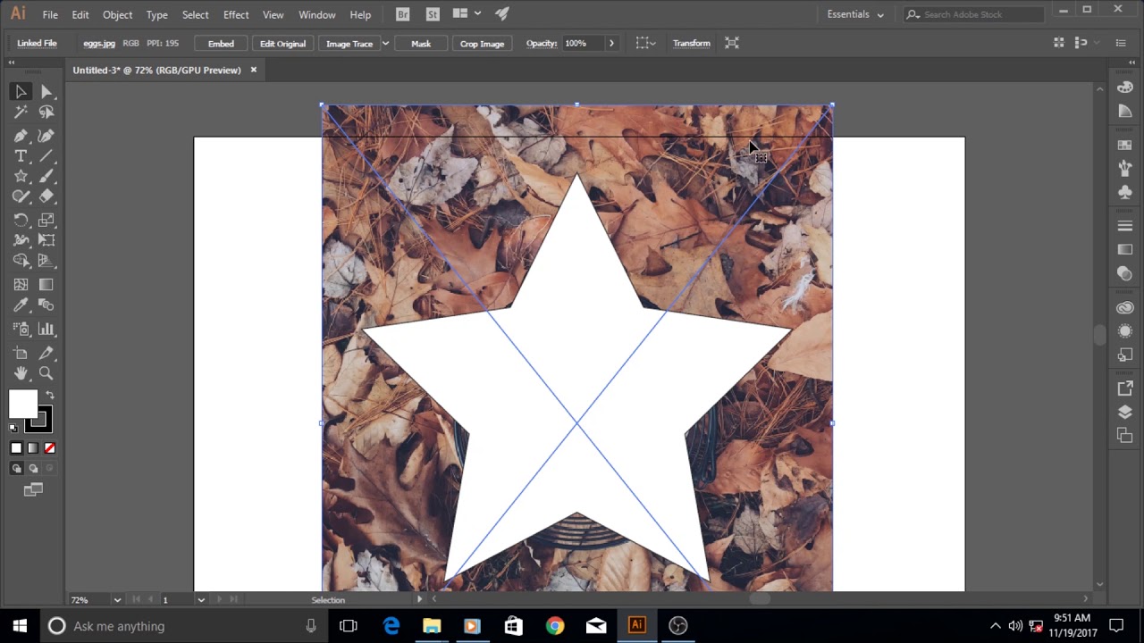 53 How to Make Clipping Masks in Adobe Illustrator - YouTube