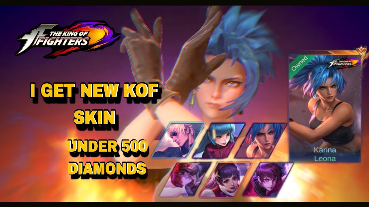 KOF Pattern 2025 I GET NEW KOF SKIN UNDER 500 DIAMONDS😱 #mobilelegends ...