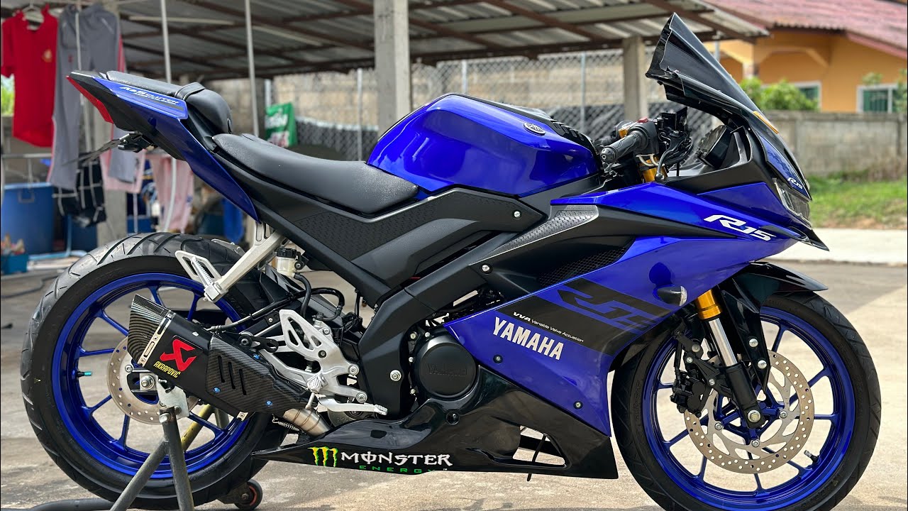 🎥 รีวิว Yamaha YZF-R15 ปี2019 วิ่ง 9,000 กิโลแท้ / EP.184 By PeeJun ...