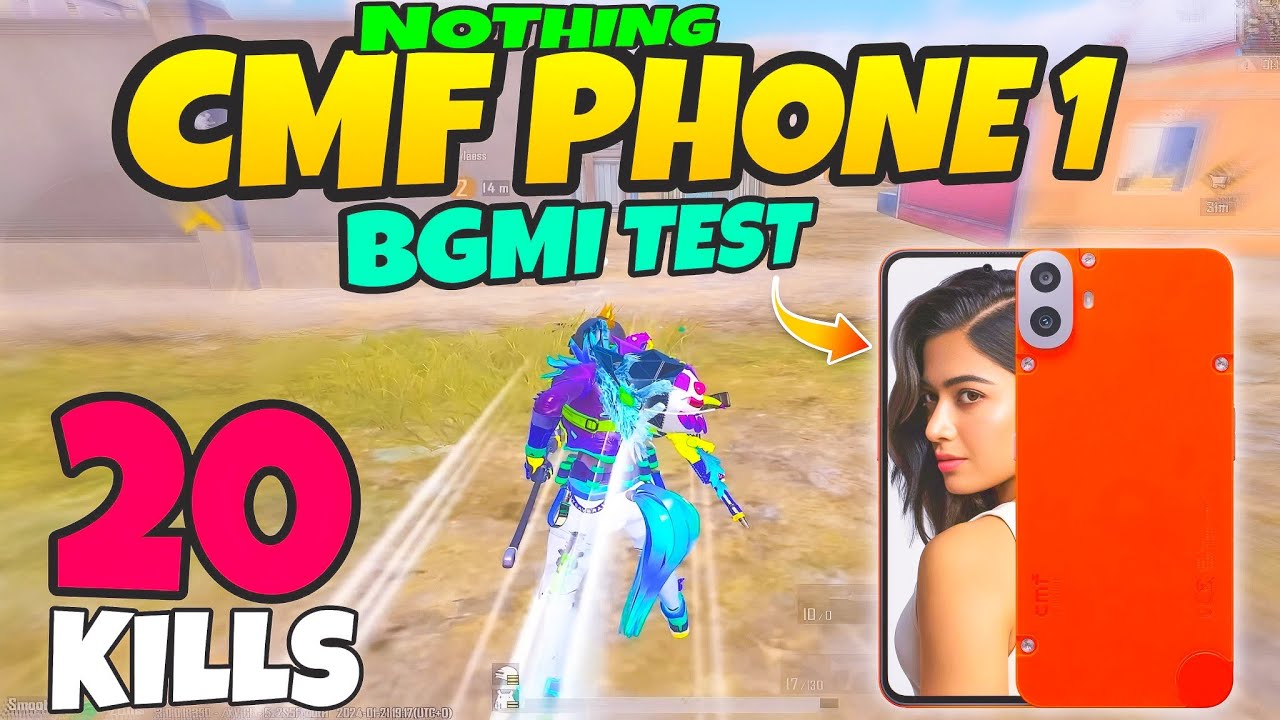 🔥Nothing Cmf Phone 1 BGMI Test | Cmf Phone 1 Gaming Test on Fps - YouTube