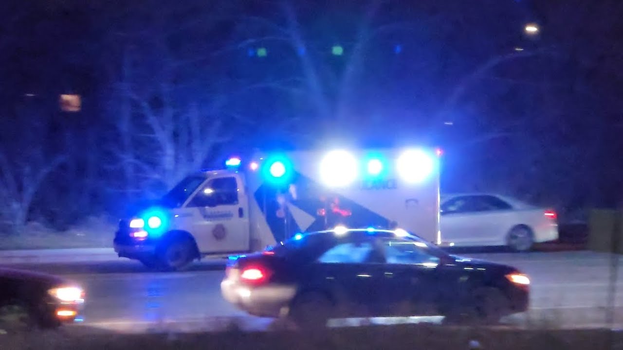 Toronto Critical Care Ambulance Responding - YouTube