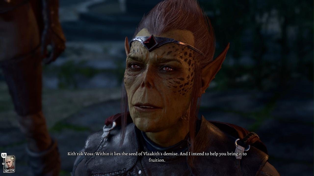 [BG3 Baldur's Gate 3] Kith'rak Voss Comes to Camp - YouTube