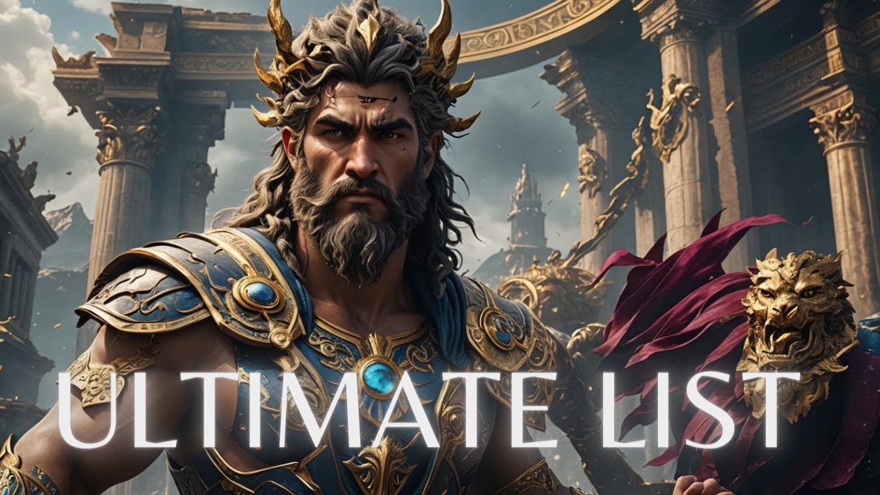 Zeus' Children: Complete list - Mythologically Accurate - YouTube
