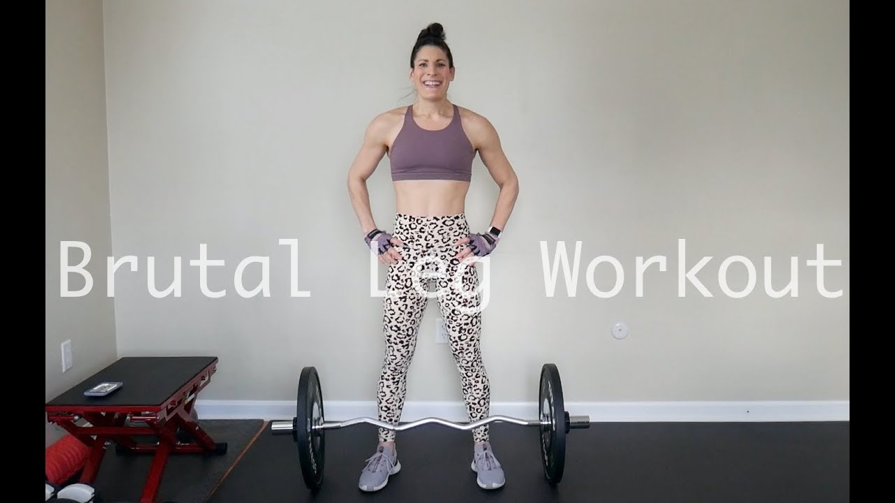 Brutal Leg Sculpting Workout by Aruba - YouTube