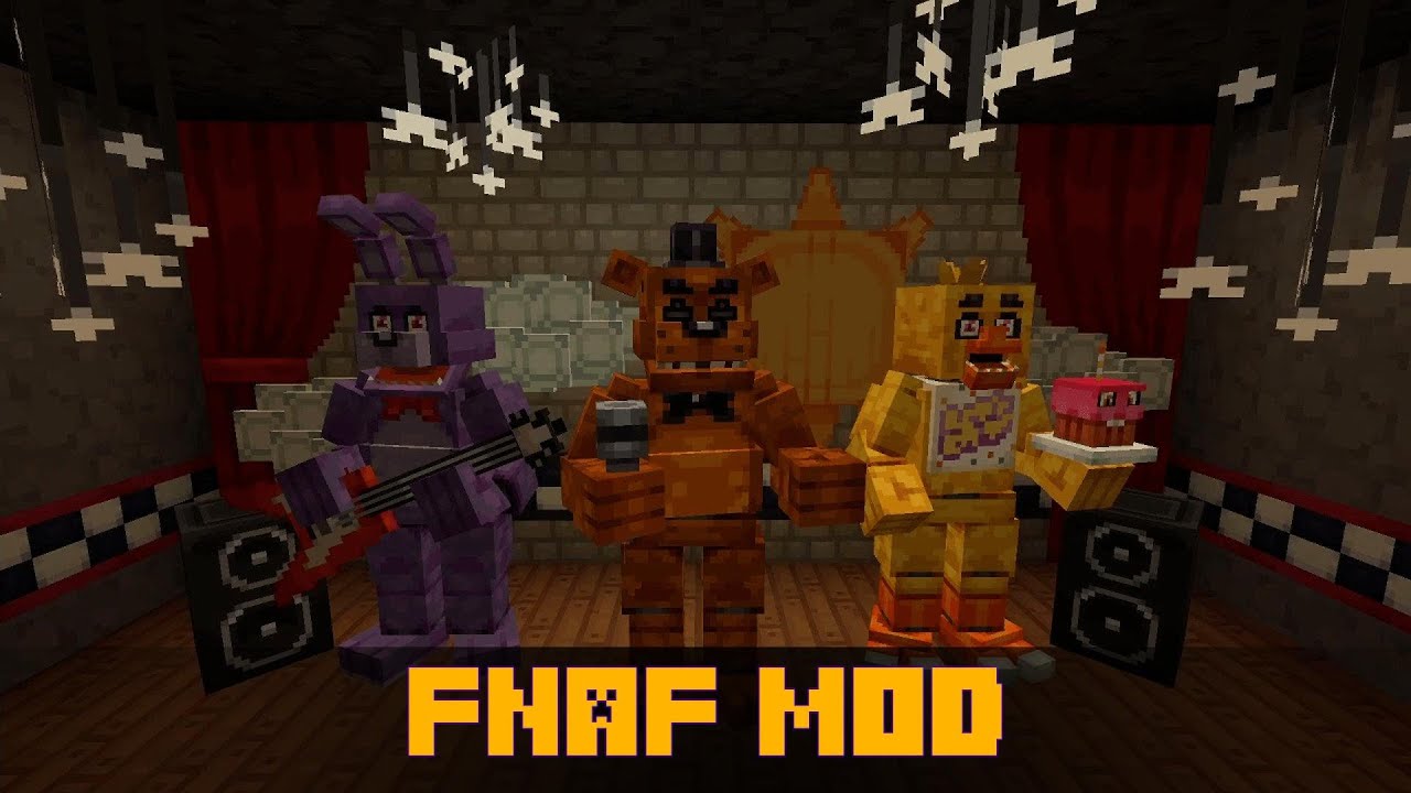 SOBREVIVENDO AOS ANIMATRONICS DE FNAF - Minecraft AO VIVO - YouTube