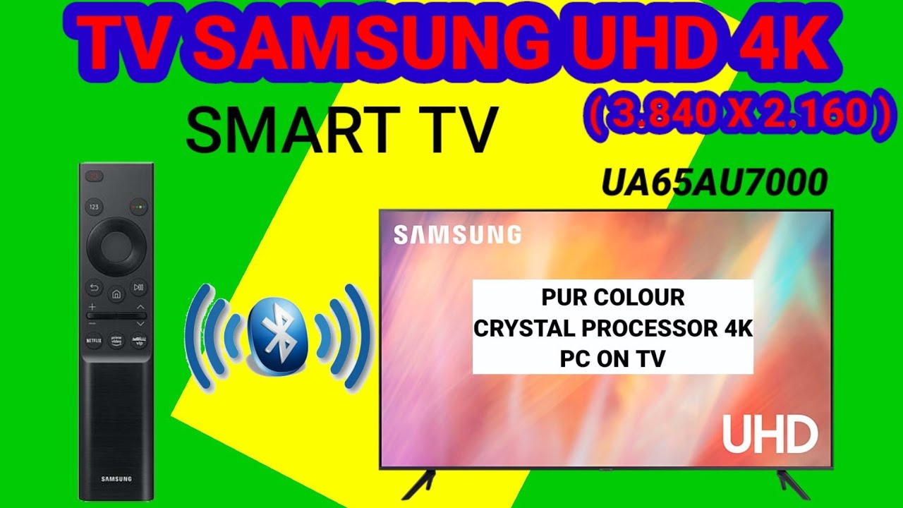 UA65AU7000 || Crystal uhd 4k samsung terbaru 65au7000 - YouTube