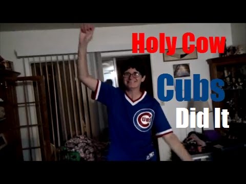 Vlog #393 Holy Cow Cubs Did It - YouTube