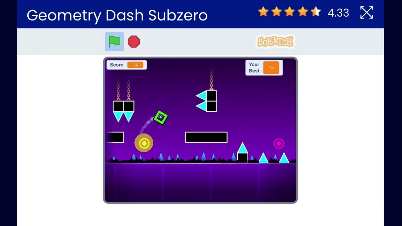 Geometry dash I guess - YouTube