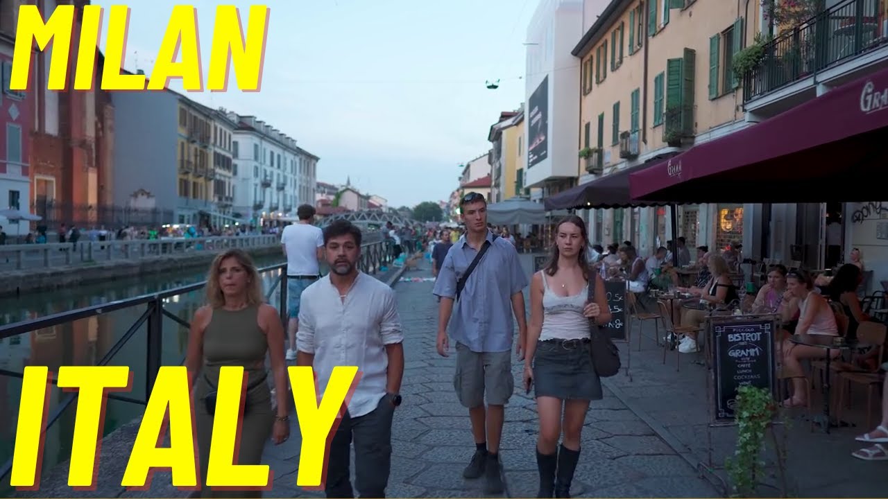 Walking tour of Milan ||Tip Top Tourist || Walk In Italy || Italy City ...