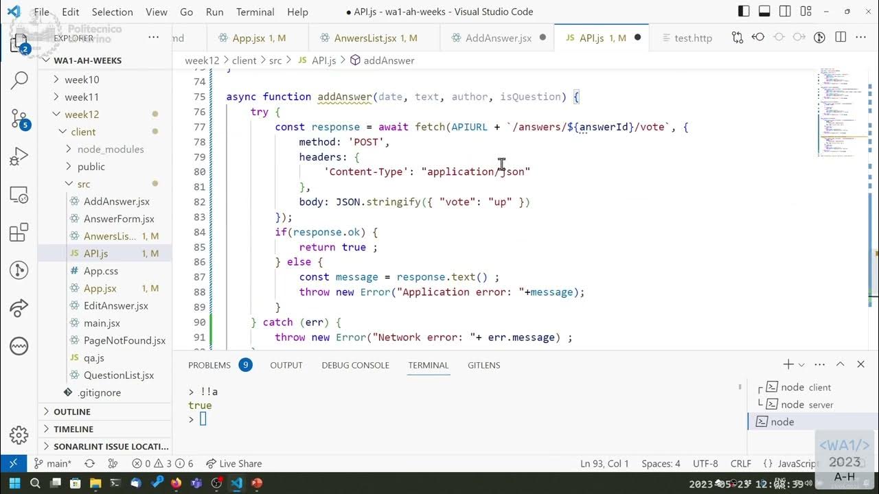 WA1-2023-L26a: useEffect advanced usage (part 2) - YouTube