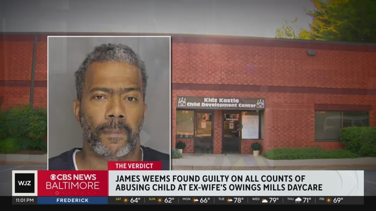 James Weems found guilty of sexually abusing child at ex-wife's Owings ...