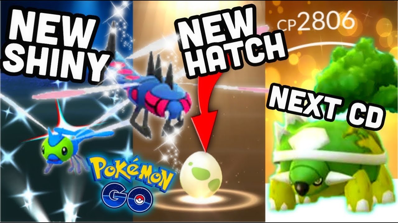Shiny Yanma, Yanmega & Torterra in Pokemon GO | New hatch screen | Next ...