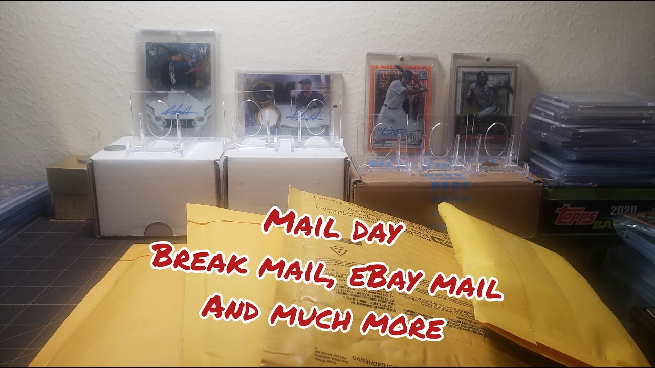 Mail Day Nice Haul of Break Mail, Graded Cards and much more! - YouTube