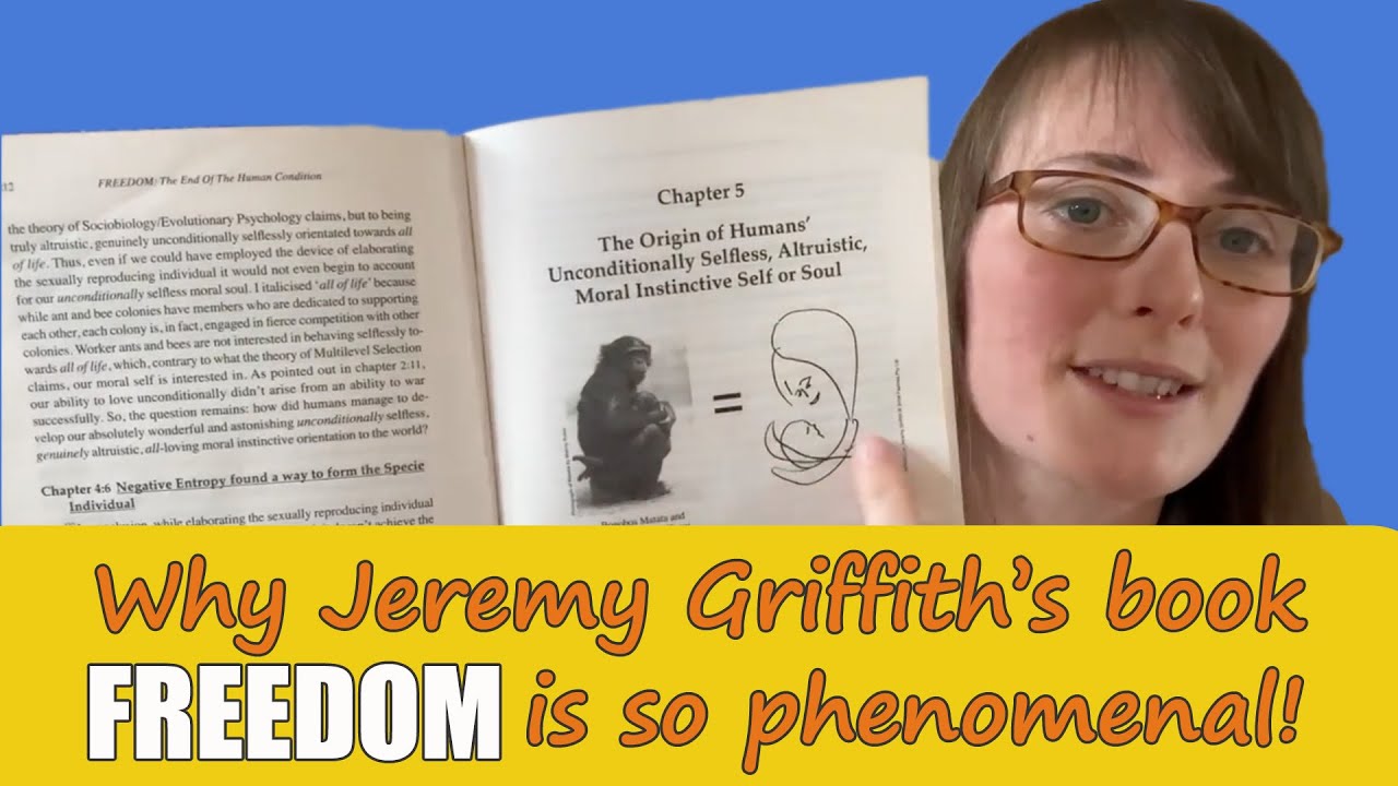 A discussion of Jeremy Griffith's book FREEDOM - YouTube