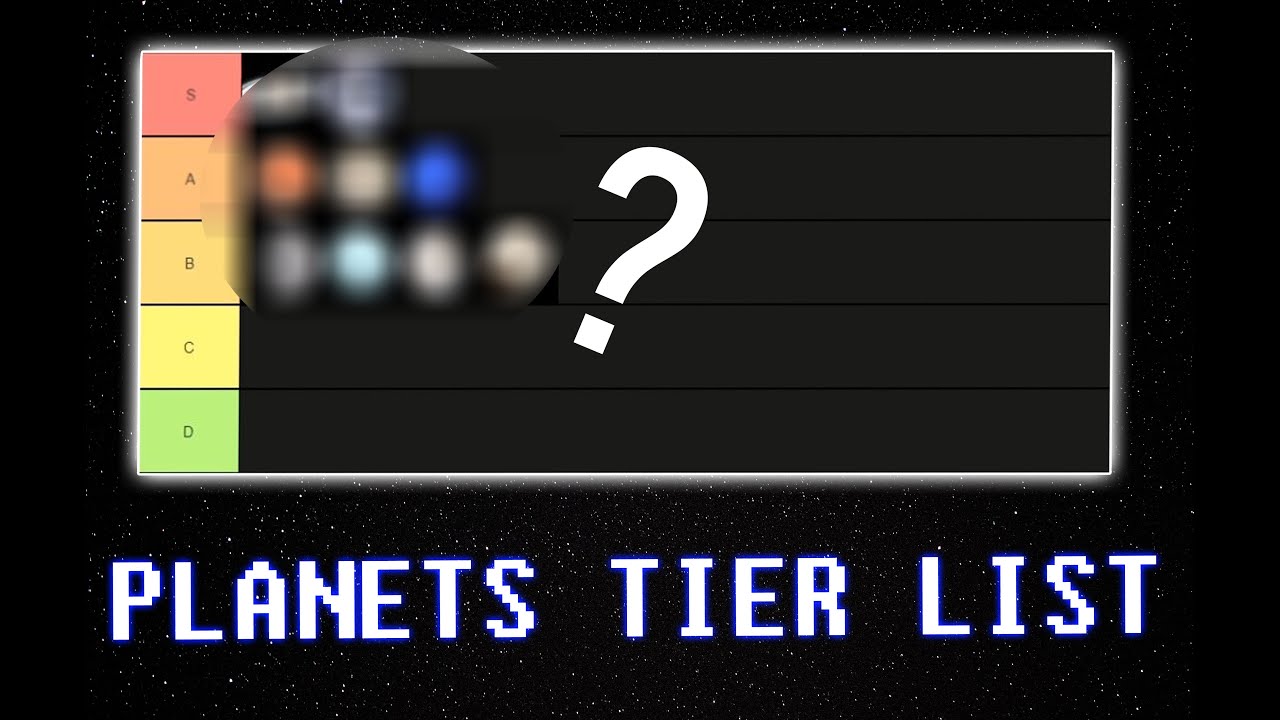 Solar system planets Tier List - YouTube